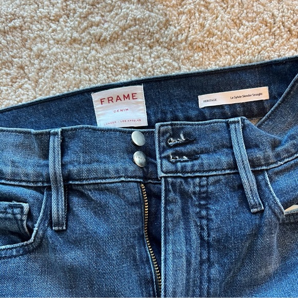 Frame Denim | Jeans | Frame Le Sylvie Straight Jeans | Poshmark